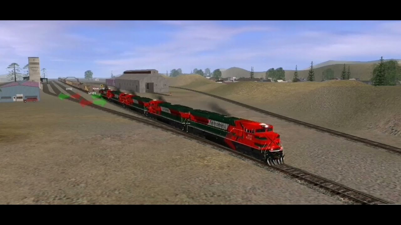 TIEMPOS DE TRAINZ SIMULATOR EN VERSIÓN FERROMEX MIXTO - YouTube