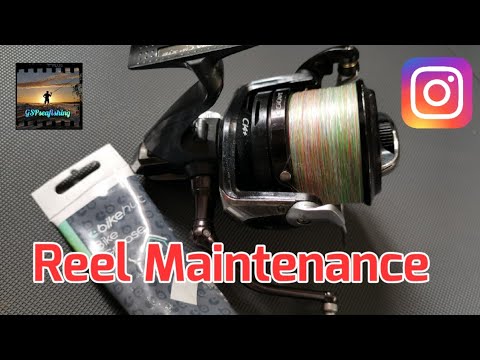 Fixed Spool Reel Maintenance | Step by Step Guide (Shimano Ultegra ...