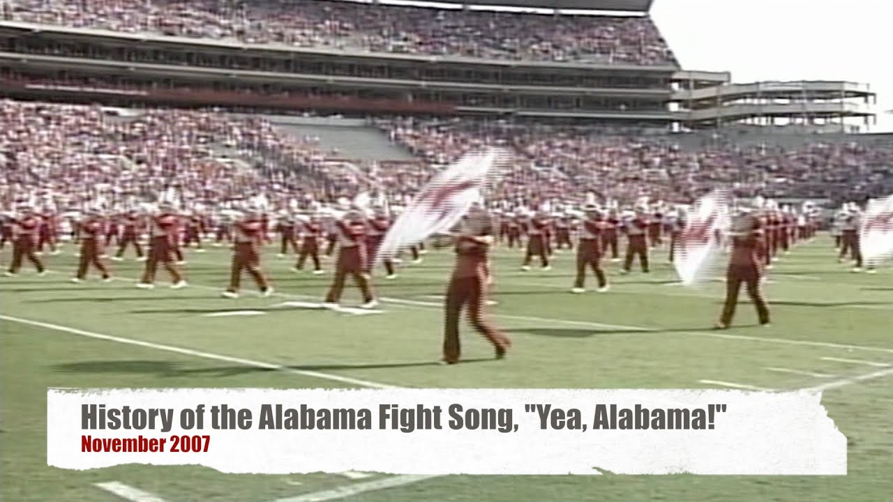 Alabama Fight Song History - YouTube