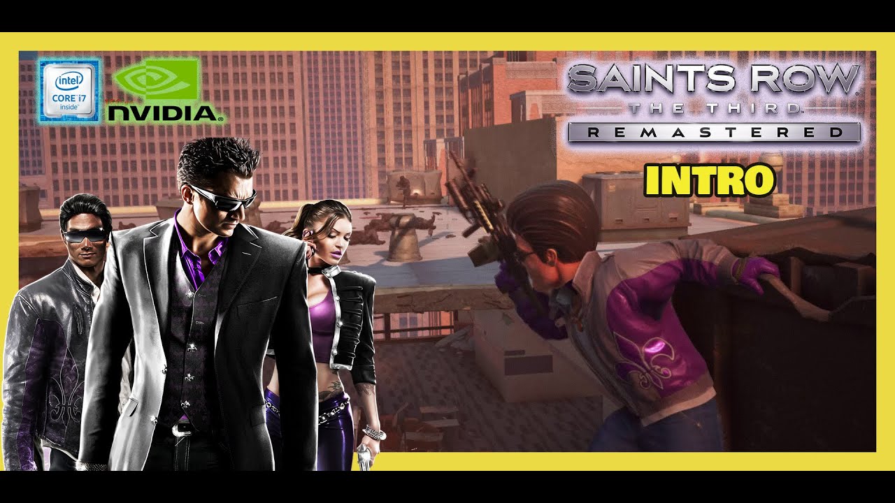 SAINTS ROW THE THIRD REMASTERED Walkthrough Gameplay - INTRO - YouTube