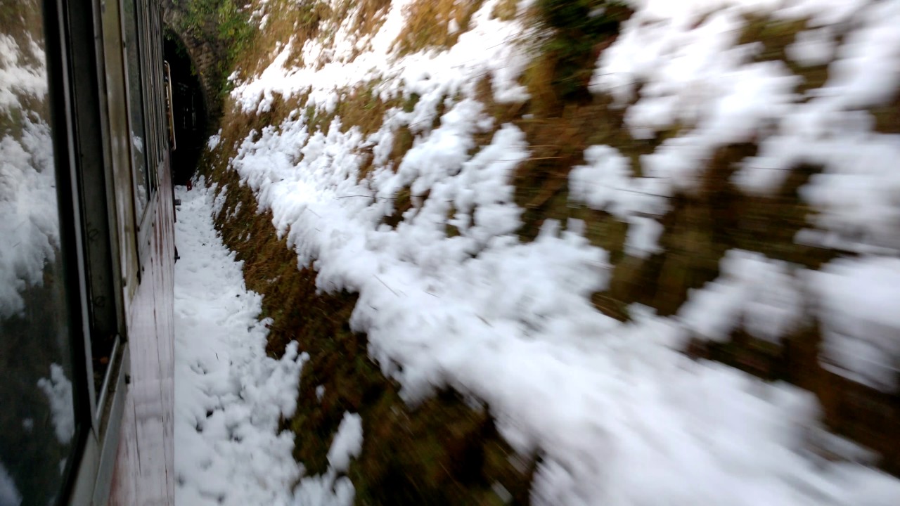 52457 Kalka - Shimla Narrow Gauge Passenger Train passing through ...