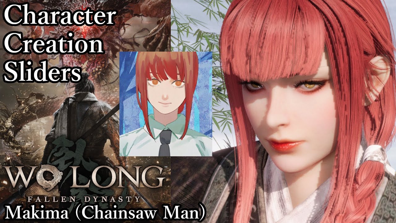 Wo Long: Fallen Dynasty Character Creation - Makima (Chainsaw Man ...