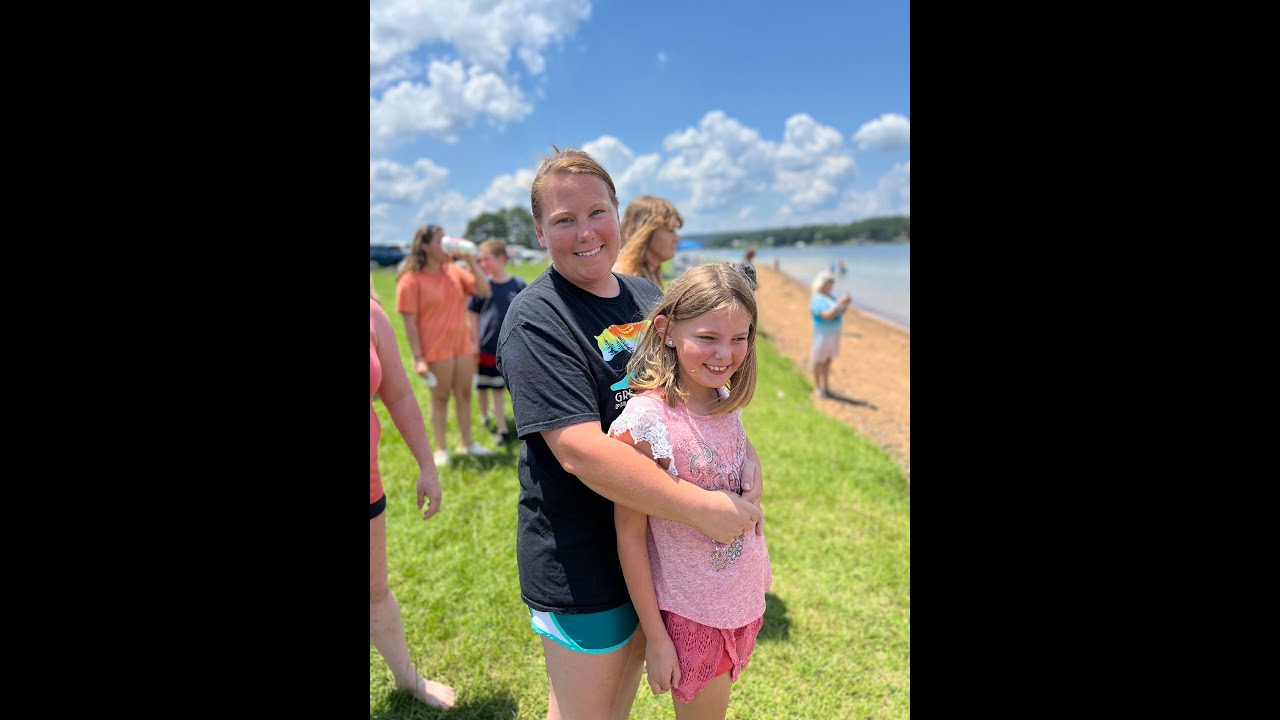 Crystal and Adalynn's baptism - YouTube