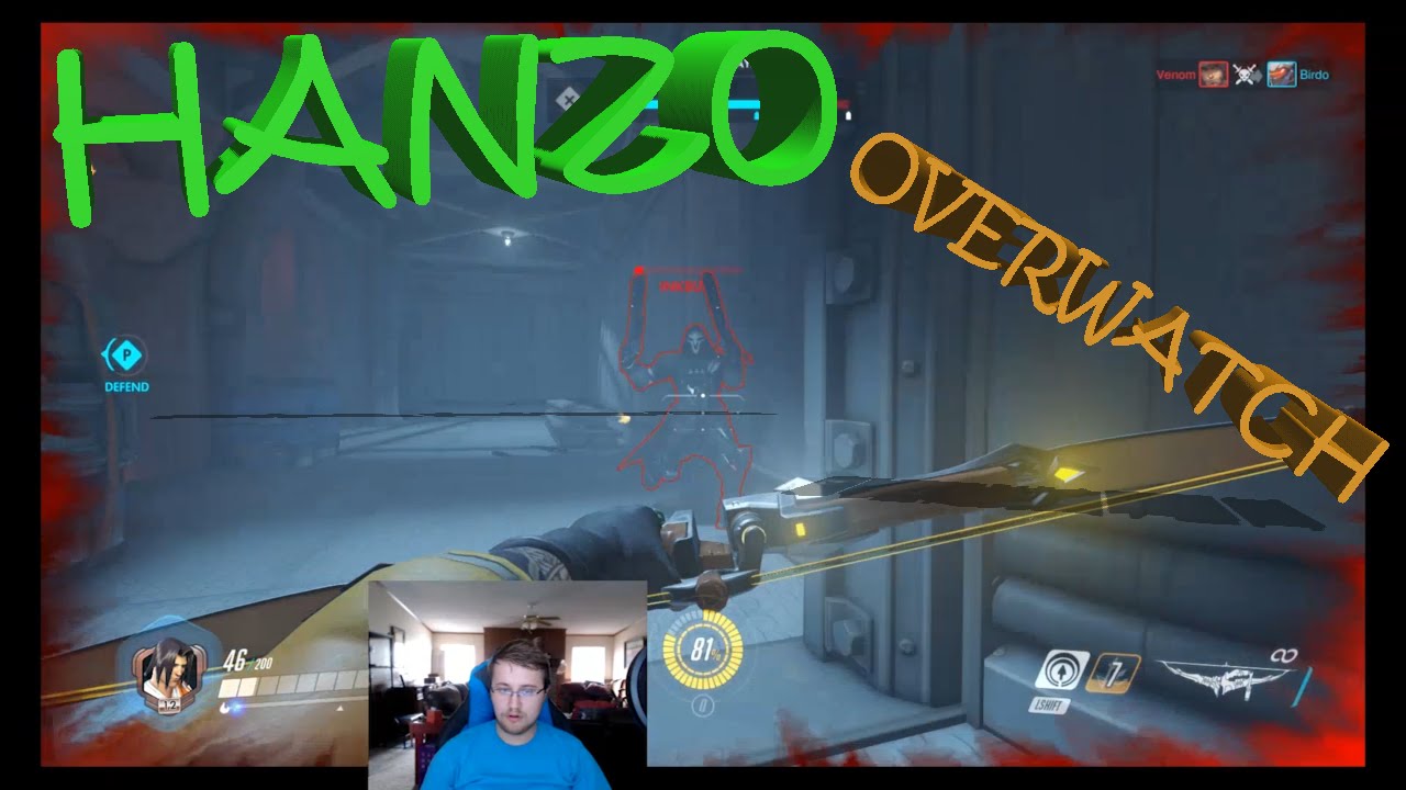 Overwatch - Hanzo Gameplay - YouTube