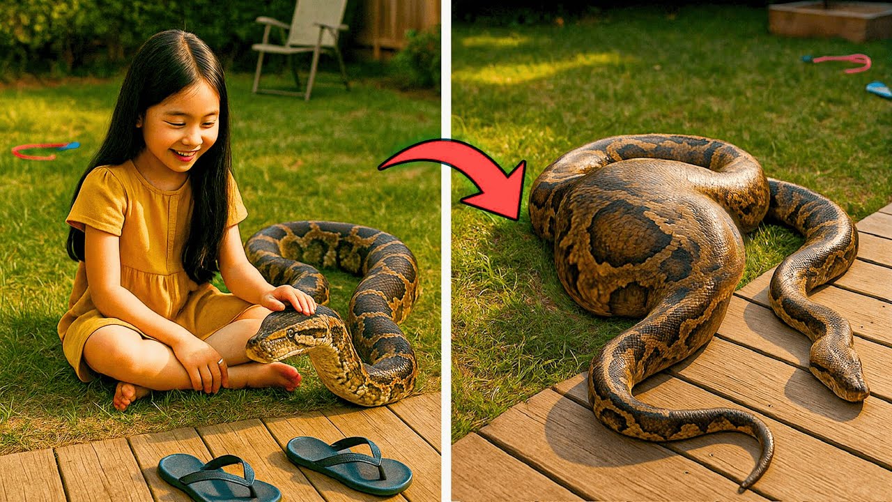 The TERRIFYING Python attack on a Small Girl - SWALLOWED BY PYTHON ...