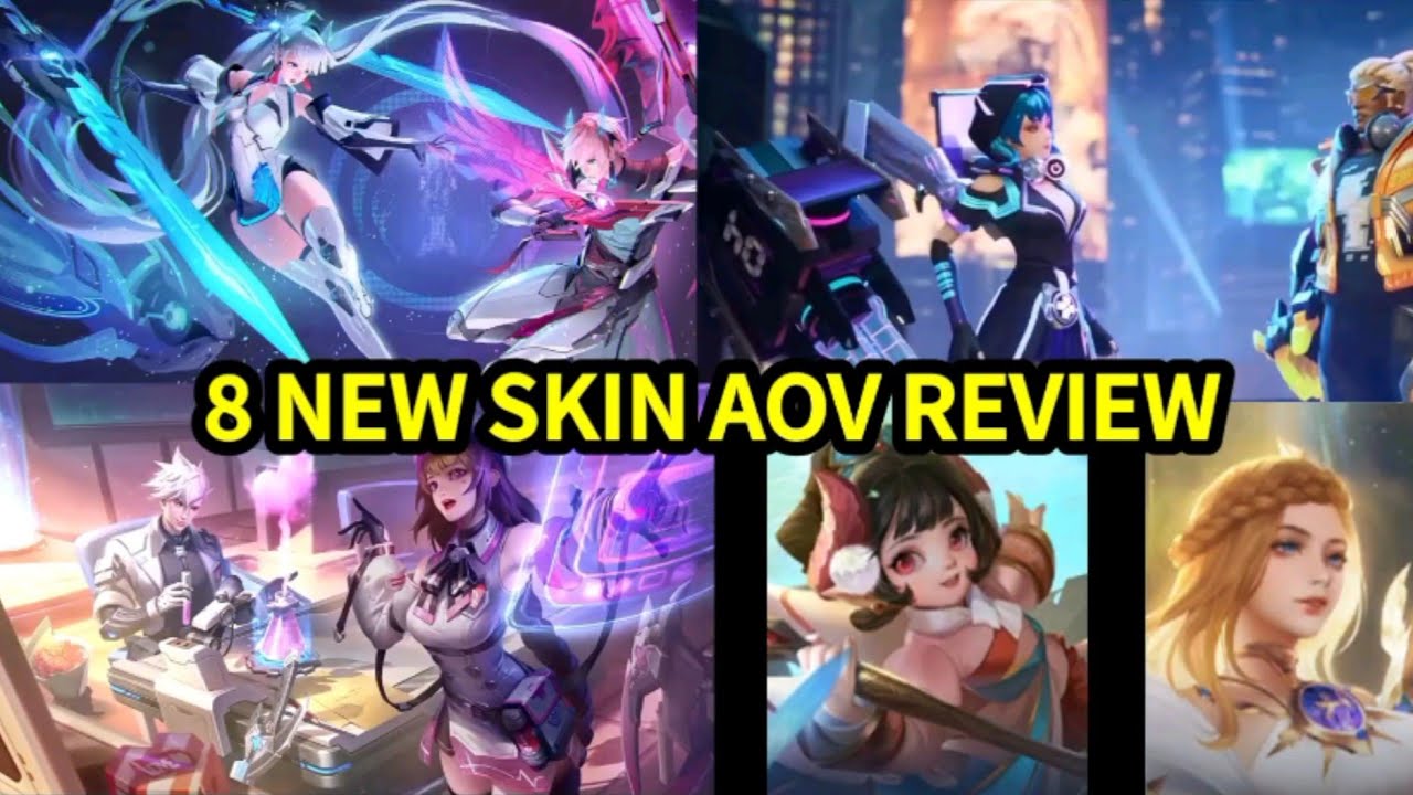 8 NEW SKIN (MURAD, YENA, CAPHENY, RAZ, AND MORE) REVIEW NEW SKIN | AoV ...