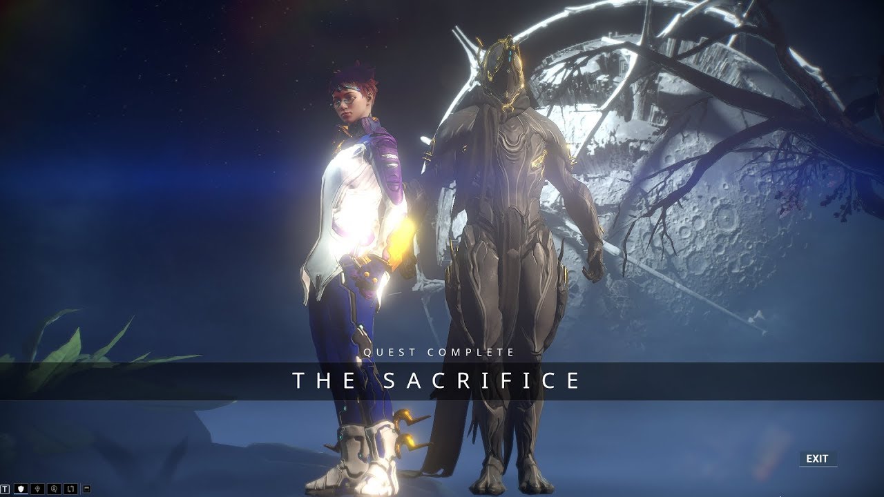 Warframe - The Sacrifice quest - YouTube