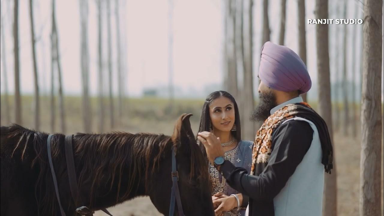 {Pre Wedding} 2023 -Harjot Singh With Kamaljit Kaur-{Ranjit Studio Nakodar-99158-16570} - YouTube