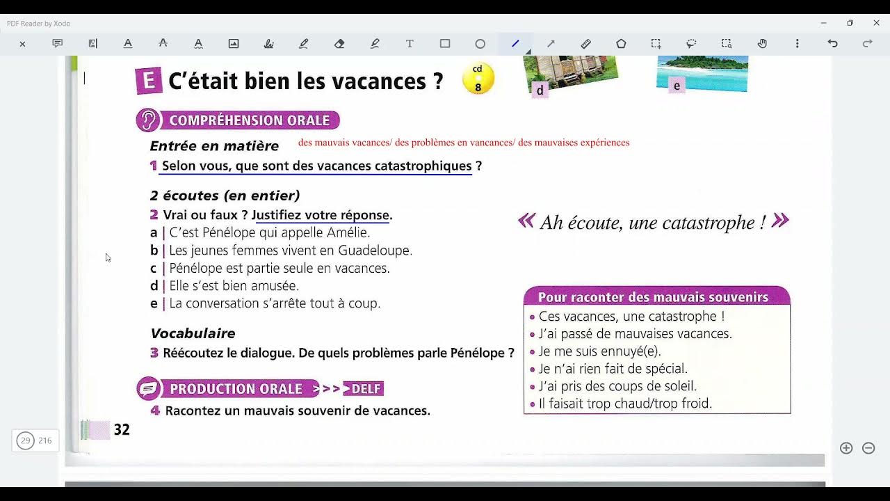 C'était bien les vacances A2 11h30 12h30 - YouTube