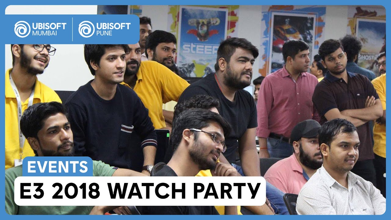 E3 2018 Watch Party | Ubisoft Pune - YouTube