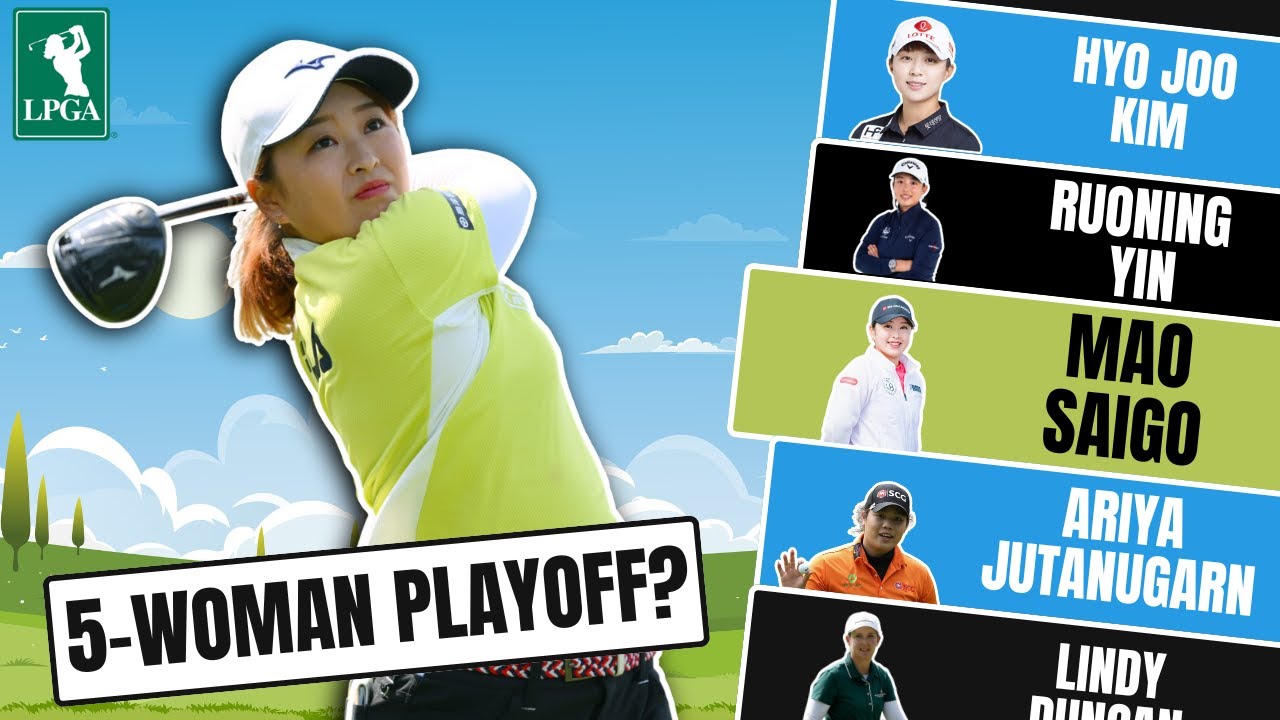 WILD LPGA 5-Woman Playoff at The Chevron Championship 2025 Reaction - YouTube
