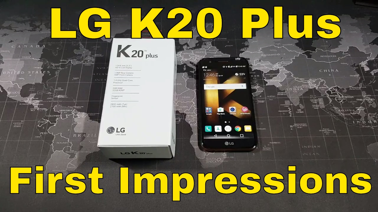 LG K20 Plus - First Impressions - LG's High End Budget Device - YouTube