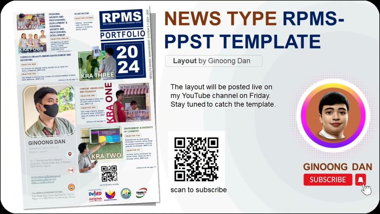 NEWS TYPE PRMS PPST TEMPLATE 2024 - YouTube