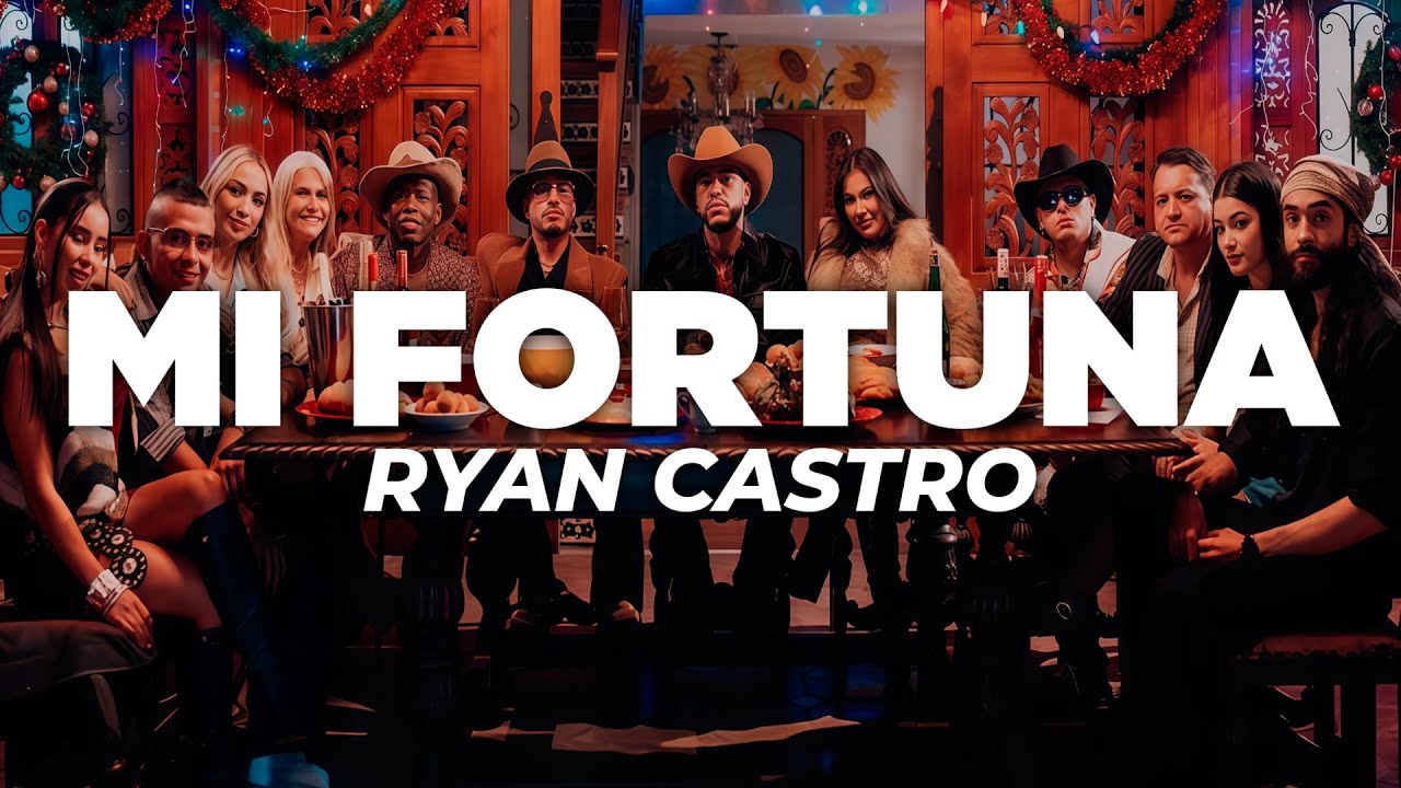 Ryan Castro - MI FORTUNA (Letra) - YouTube