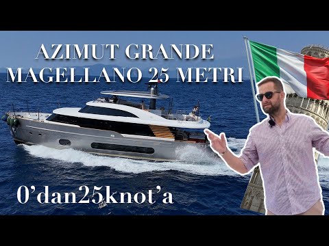 Azimut Magellano 25 Metri Göcek'te Tüm Detaylarıyla | MİLYONLUK YATLARLA TAM YOL YAPIYORUZ 2.BÖLÜM