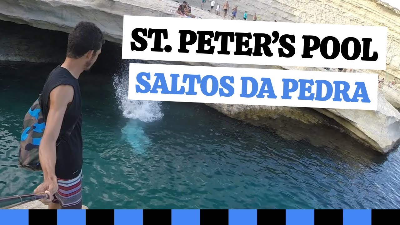 🌊 ST. PETER'S POOL em Malta: Saltos Espetaculares e Aventura com Amigos ...