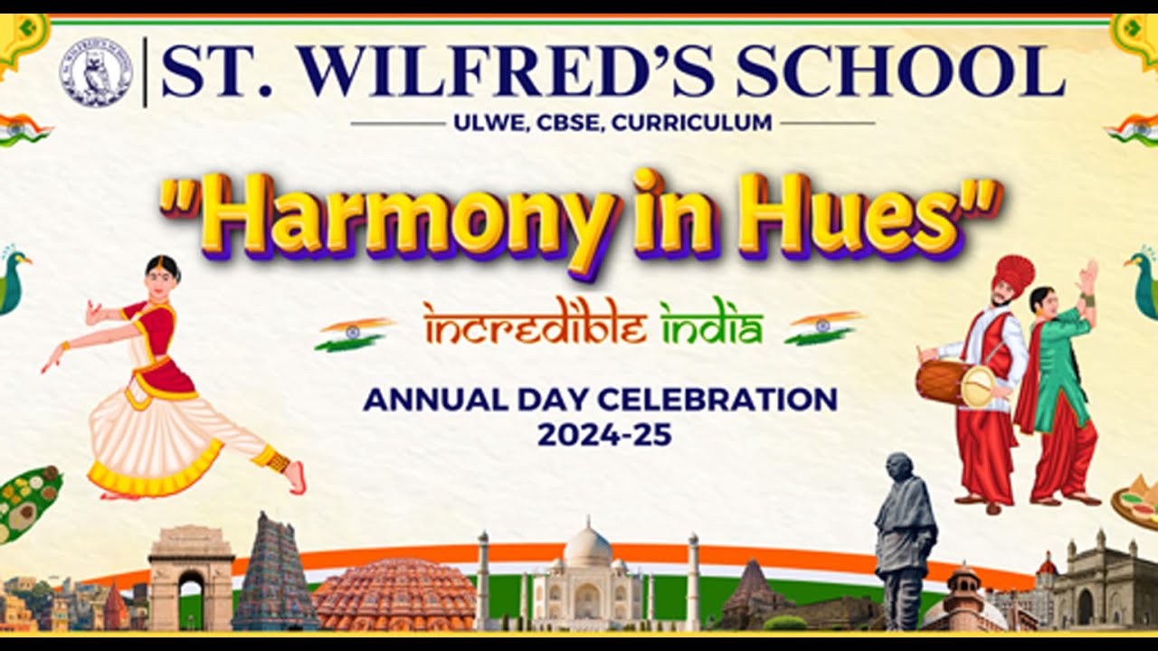 St. Wilfred's School, Ulwe | Annual Day Celebration | 2024-2025 - YouTube