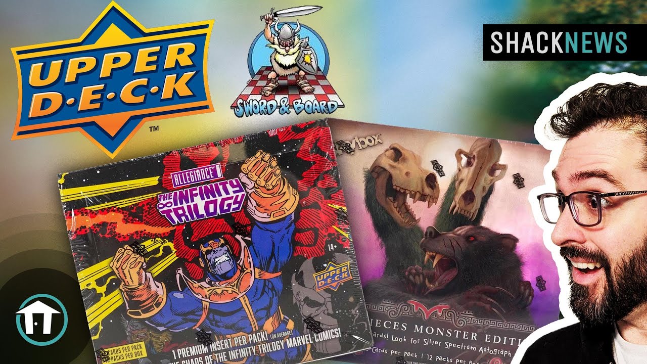 Unboxing: Upper Deck - The Infinity Trilogy & Monster Masterpiece Cards ...