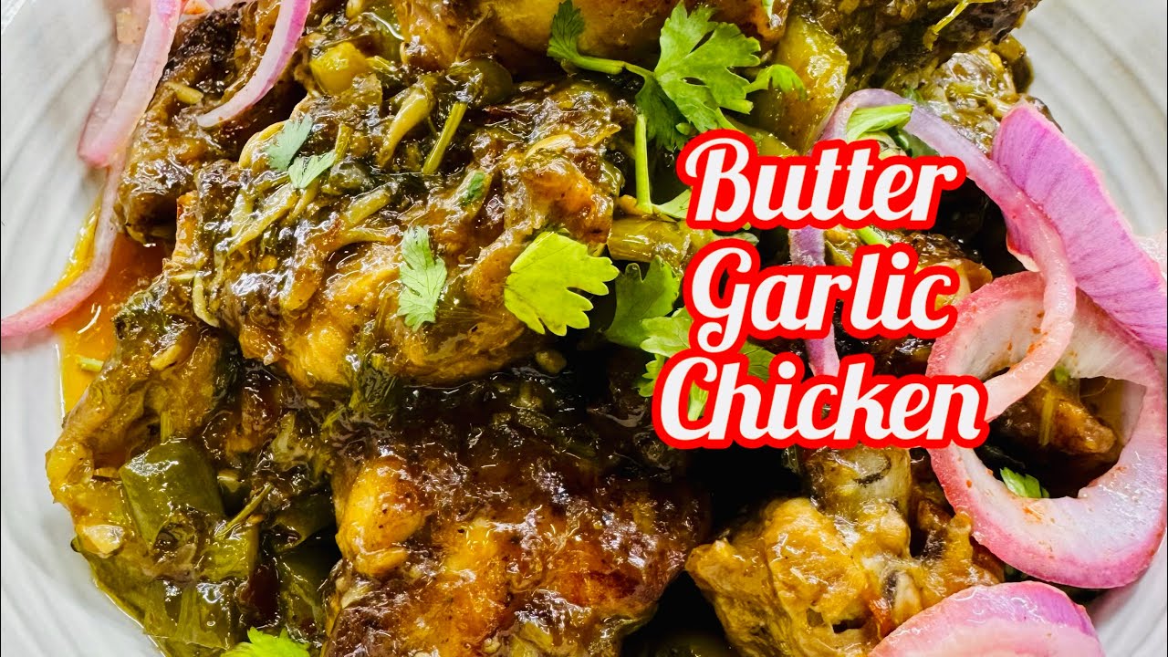 Must try this party starter quick and delicious butter garlic chicken ...