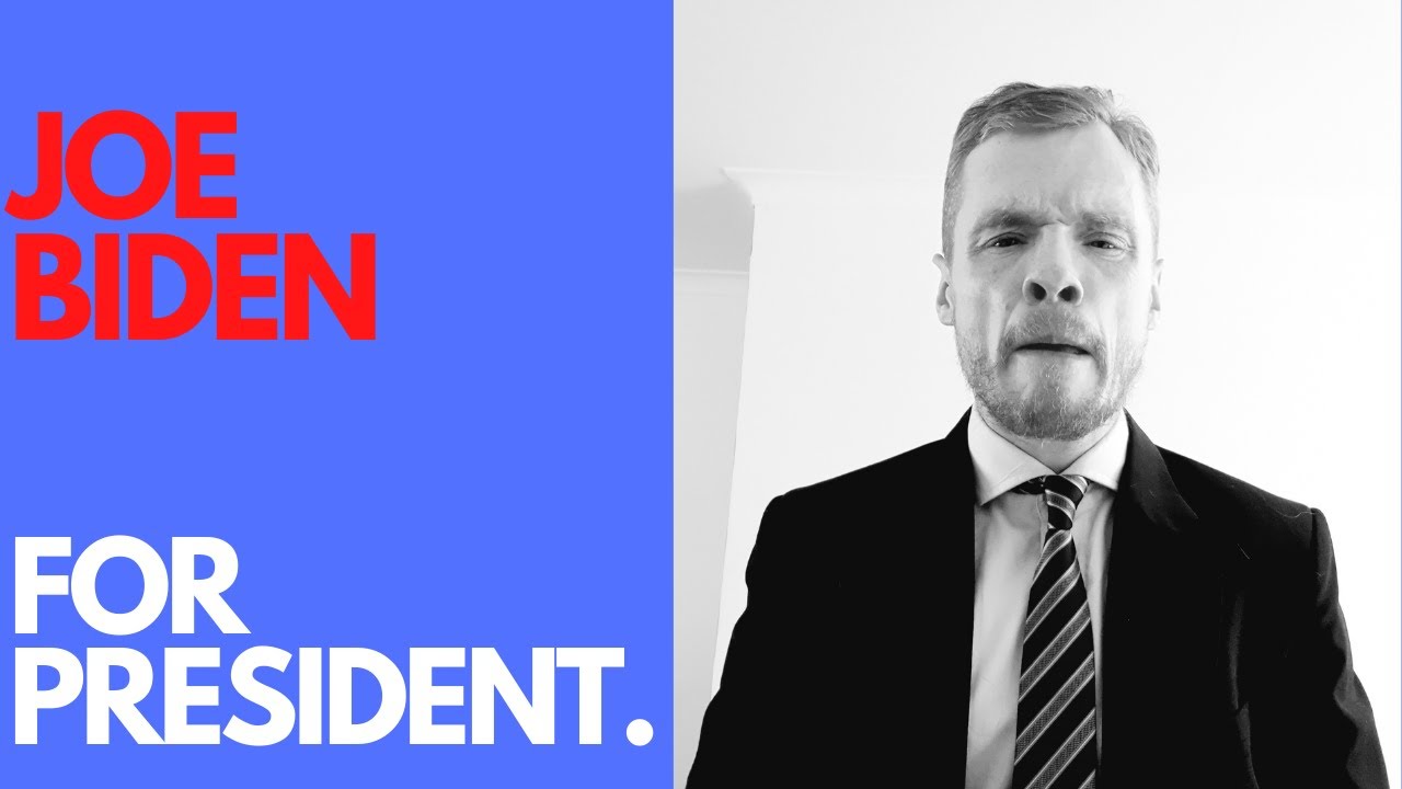 Important message from Democratic presidential candidate, Joe Biden ...