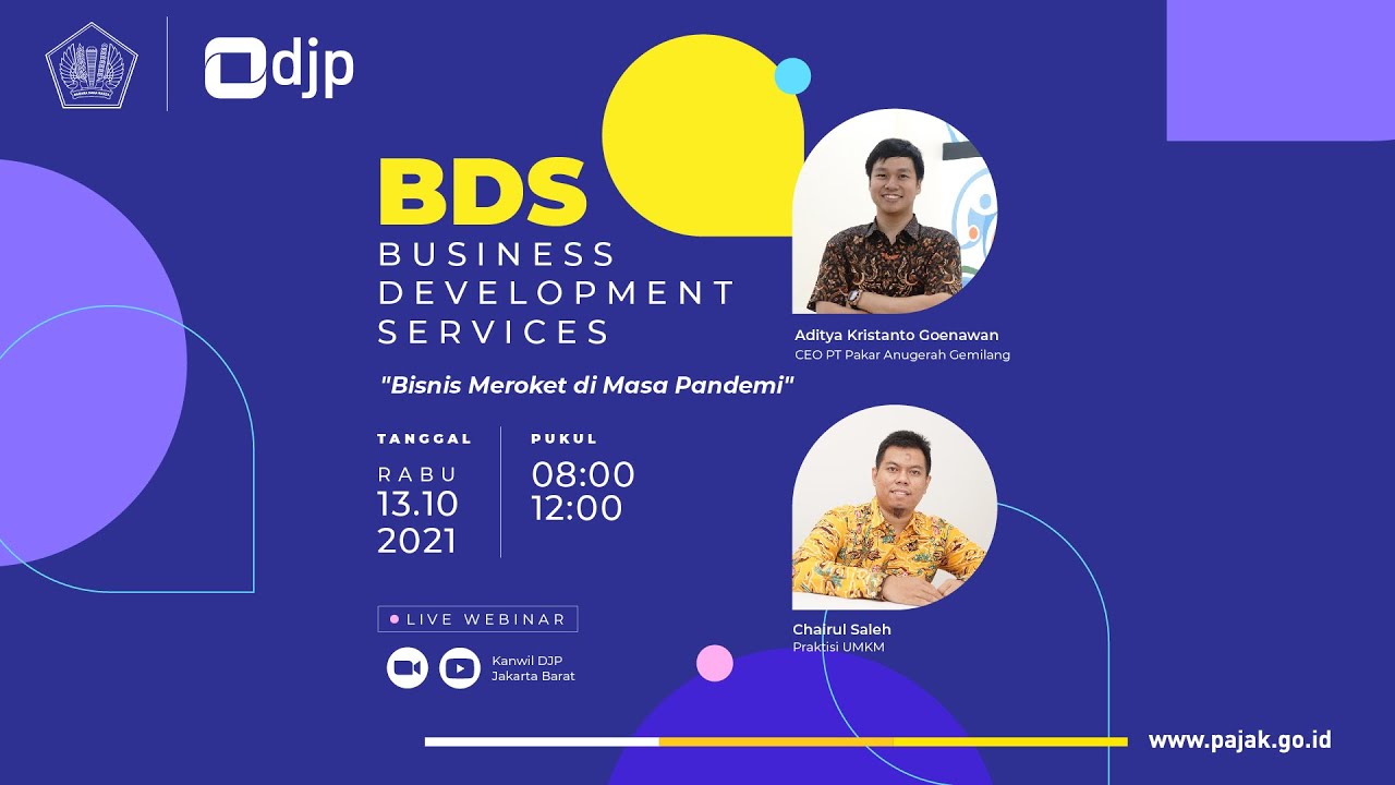 [EVENT] BUSINESS DEVELOPMENT SERVICES KANWIL DJP JAKARTA BARAT - YouTube