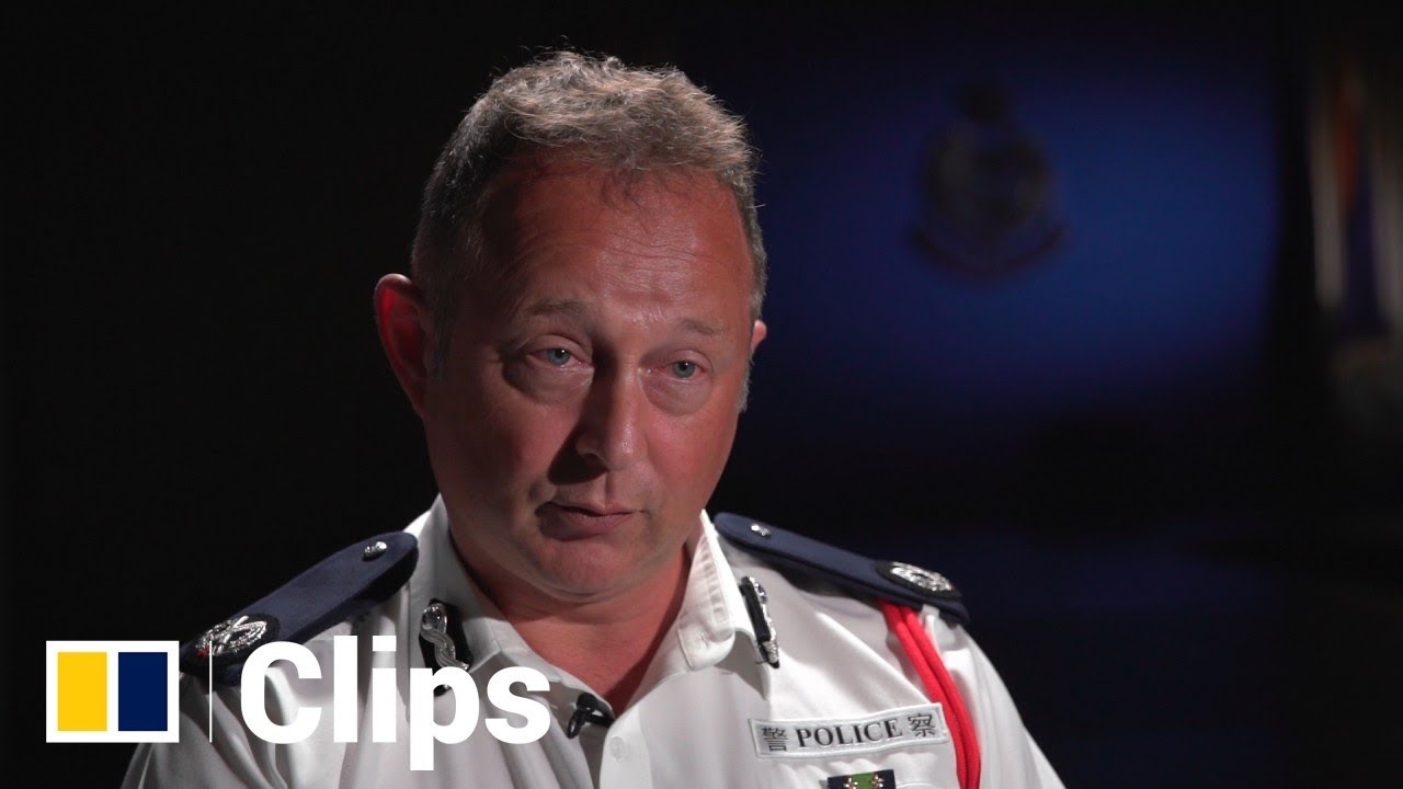 Senior police officer Rupert Dover on the July 1 storming of Hong Kong ...