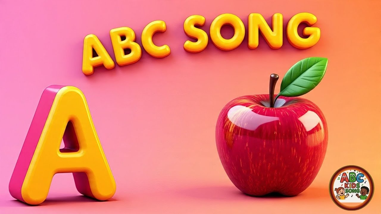 ABC Song with Learning Music | A to Z Alphabet | Preschool Kids Rhymes ...