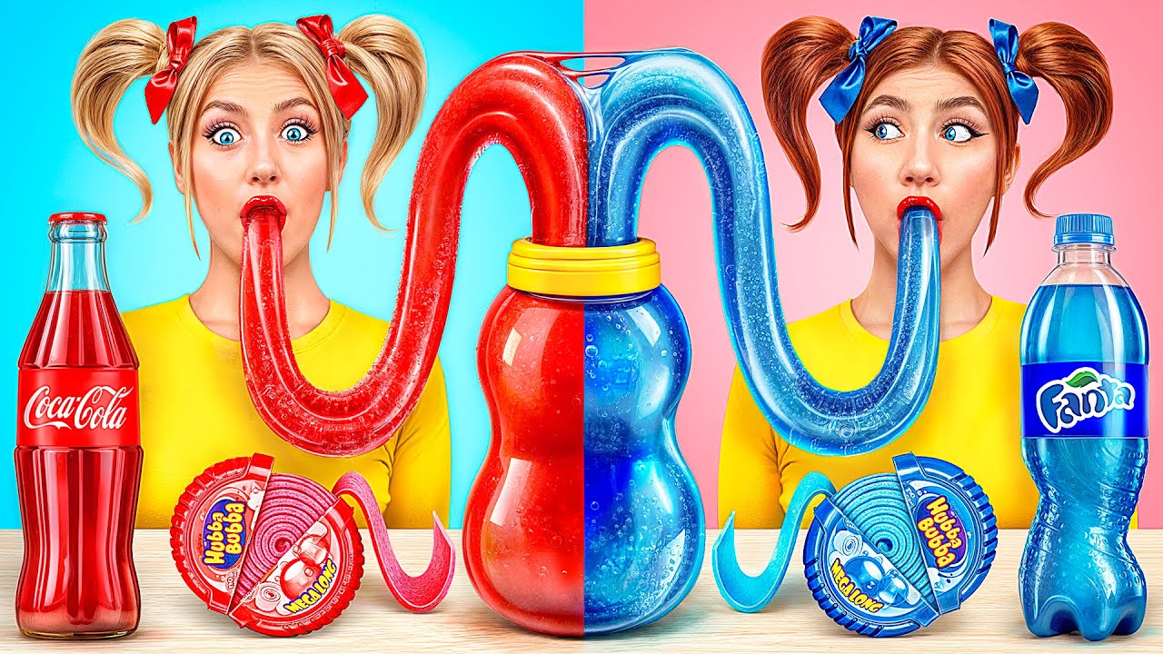 Desafio Vermelho vs Azul | Desafios Engraçados por Multi DO Challenge ...