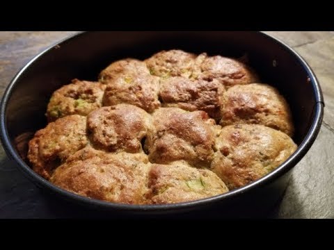 KETO Stuffing Inspired Fat Head Pull Apart Bread - KETO Turkey Stuffing ...