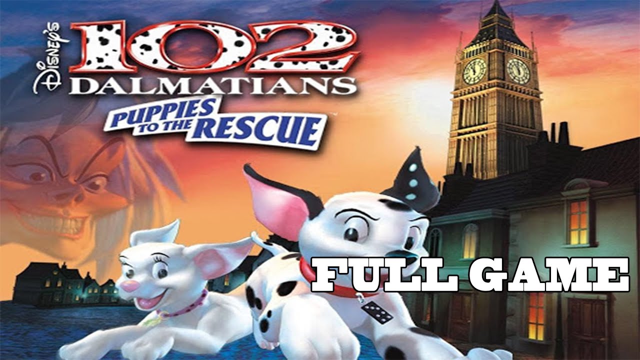 102 Dalmatians Puppies to the Rescue! - Full Gameplay Playthrough - YouTube