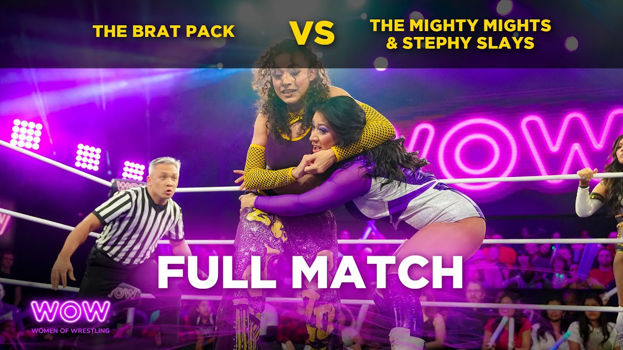 The Brat Pack vs The Mighty Mights & Stephy Slays | WOW - Women Of ...