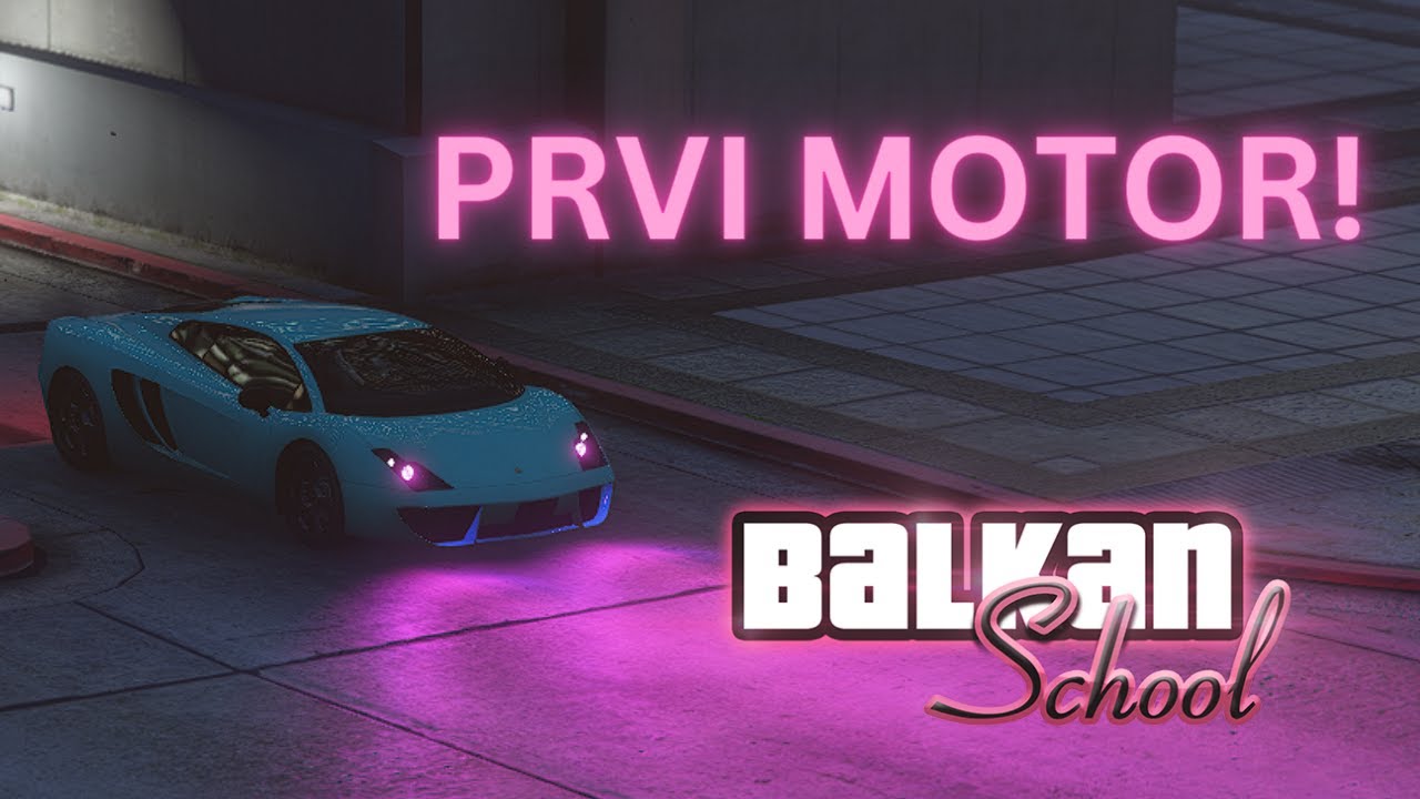 PRVI AUTO/MOTOR? *sta kupiti na pocetku* - BALKAN SCHOOL RP - YouTube