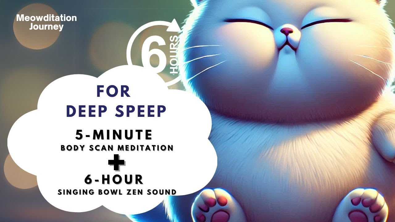 FOR DEEP SLEEP | Guided Body Scan + 6-Hour Zen Music for Relaxation ...