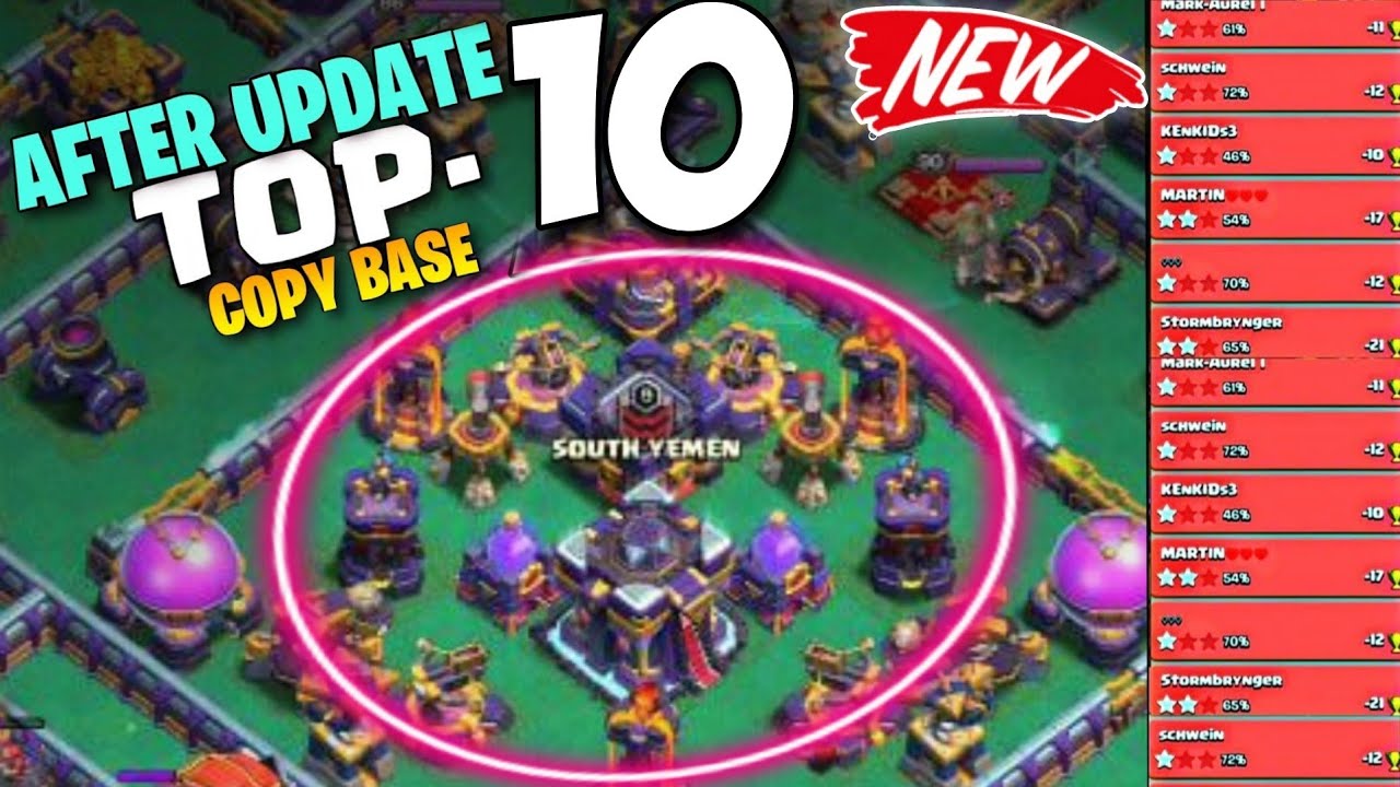 *NEW UPDATED* TH15 Push, War Base with Link | Best Th15 Pushing Base ...