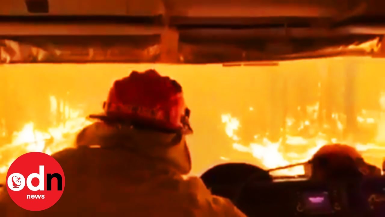 Australia’s Inferno: This Is What It Looks Like Driving Through a ...