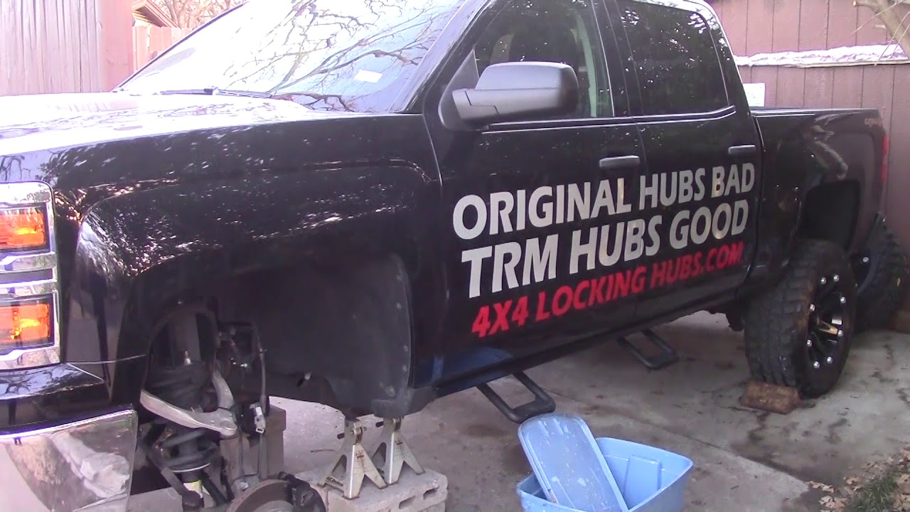 CHEVY 1500 HUBS TRUCK INSTALL - YouTube