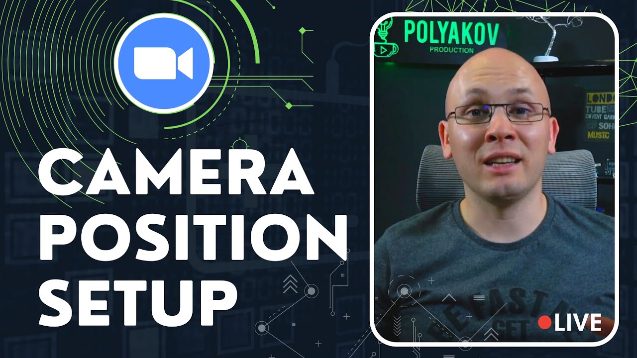 🔥 Camera position SETUP for Zoom meetings - YouTube