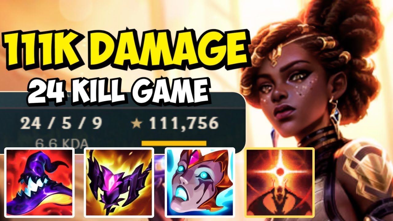 MEL, BUT I BUILD FULL BURST AND BURN! (111k DAMAGE) - YouTube