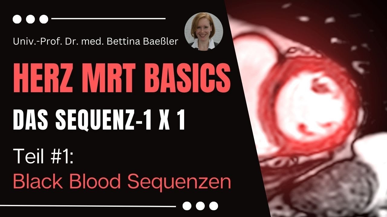 ️ Herz MRT Basics - Das Sequenz 1x1: Black Blood Sequenzen #radiologie #lernen - YouTube