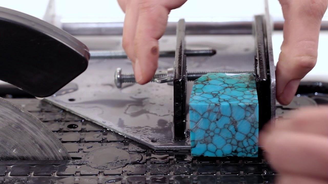 Hi-Tech Diamond 6" Trim saw - Saw vise accessory installation - YouTube