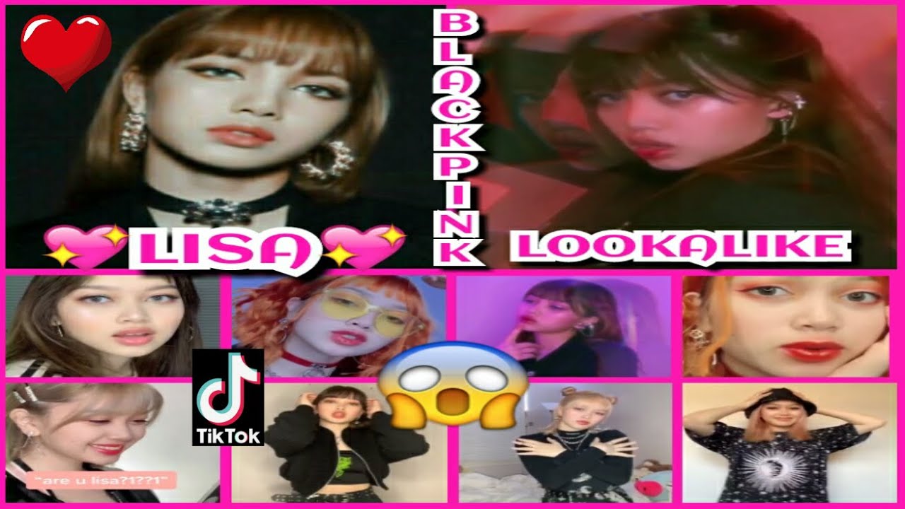 BLACKPINK LISA LOOKALIKE IN TIKTOK😱(THEY ARE REALLY LOOKALIKE) - YouTube