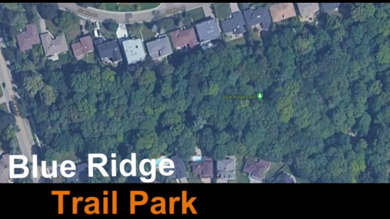 Drone Filming Parks in Toronto North York - Blue Ridge Trail Park ...
