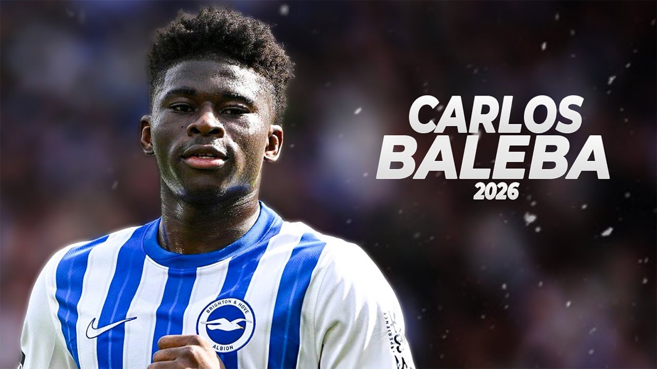 Carlos Baleba – Powerful Midfielder Talent 🇨🇲 | 2026ᴴᴰ - YouTube