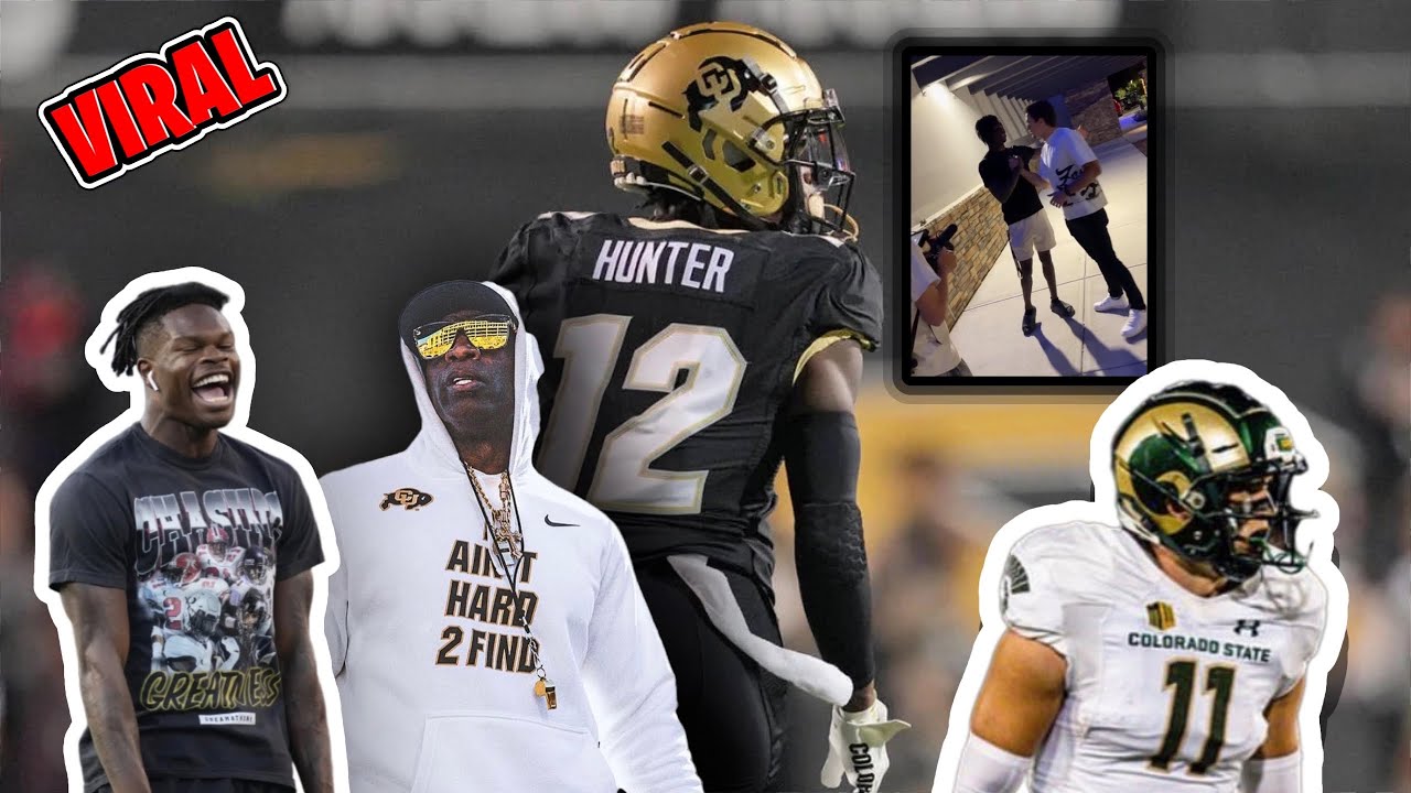 Colorado Buffaloes Travis Hunter Is Going VIRAL For The Linking Up With ...