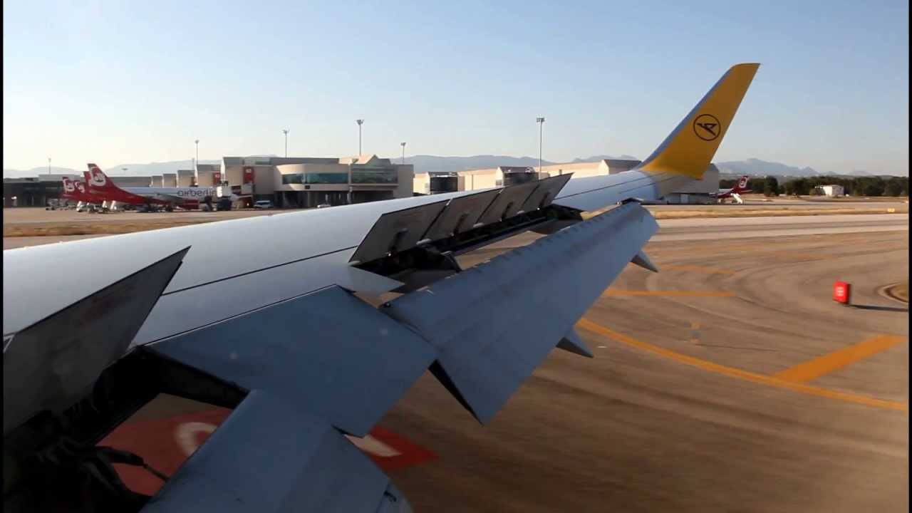 Condor Retro 767 - Landung in Palma de Mallorca Full HD - YouTube