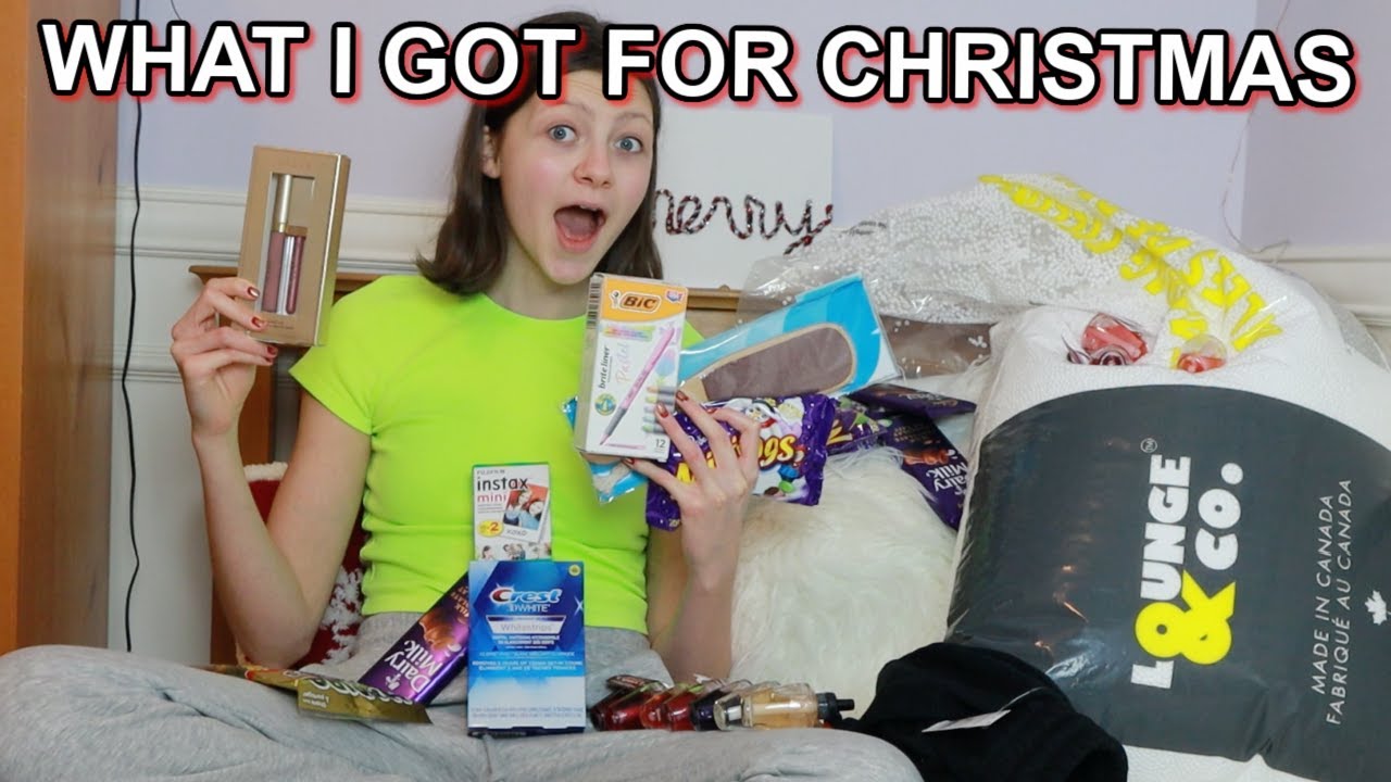 WHAT I GOT FOR CHRISTMAS 2020! | Bethany G - YouTube