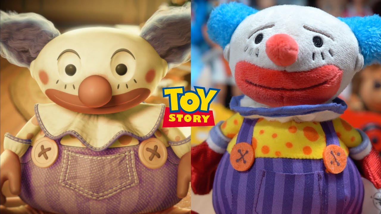 Boneco Palhaço Chuckles 🤡 Toy Story Pelúcia Disney Store Plush ...
