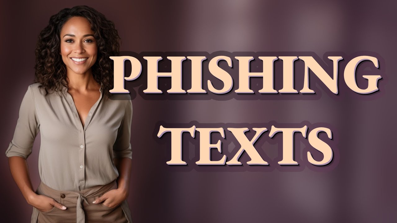 Why Do Text Messages Sometimes Include Dangerous Phishing Links? - YouTube