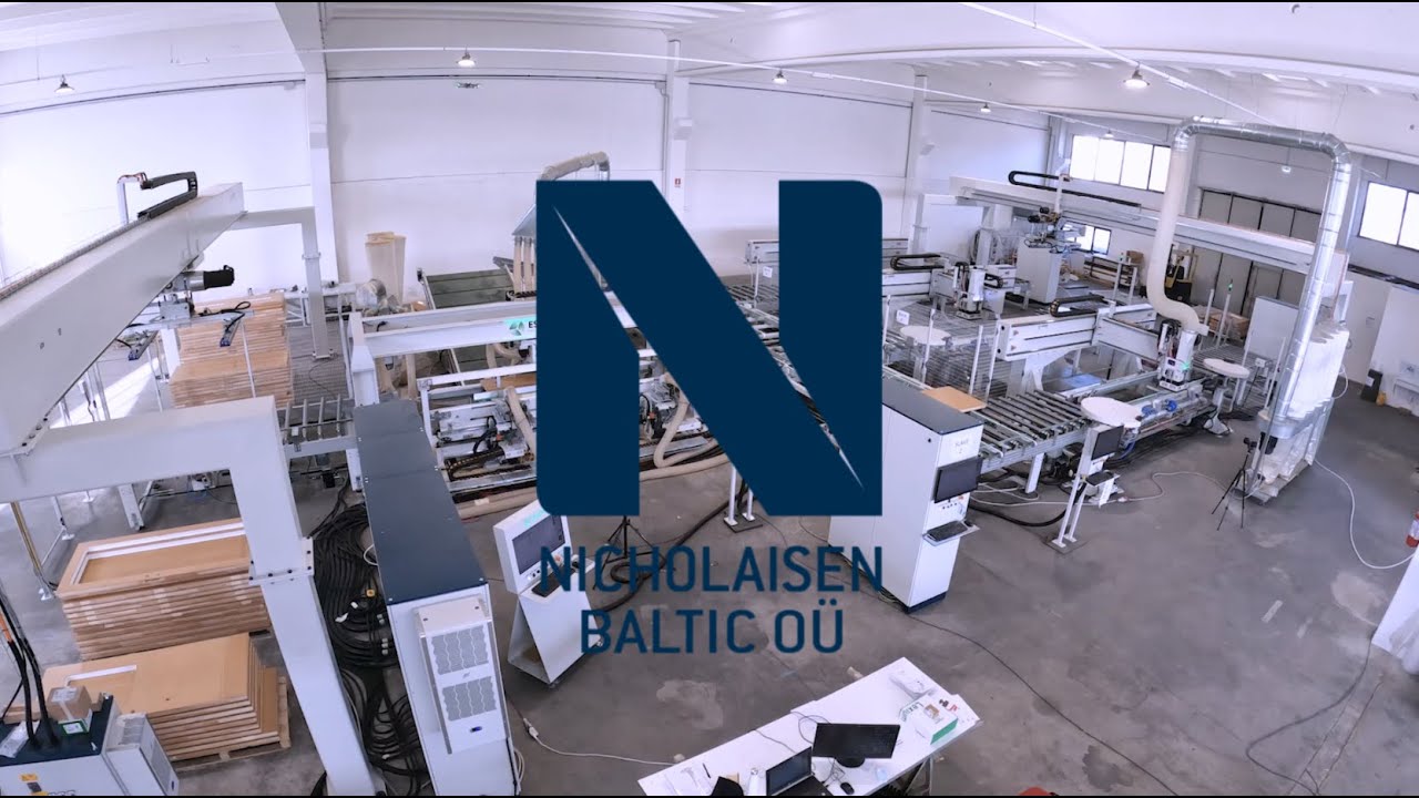 Fully automatic door production - YouTube