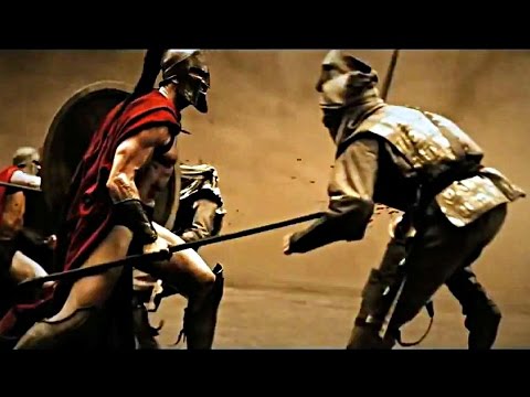 300 - First Battle - Part 2 (HD 720) - YouTube